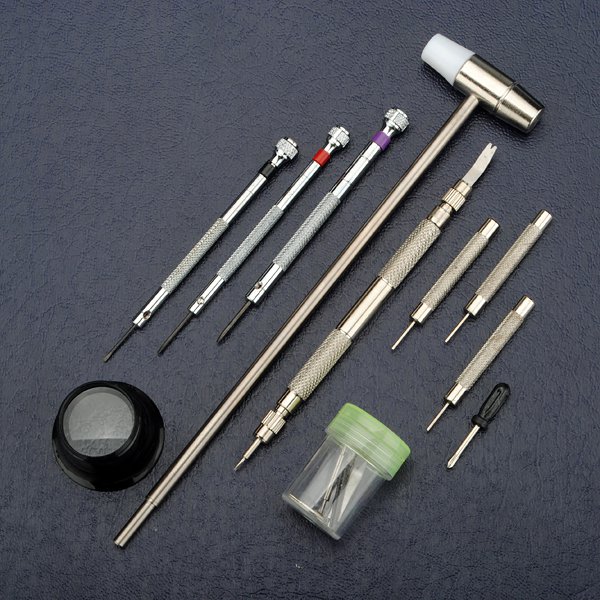 20pcs Wrist Watch Repair Tools Set Kits Pin&hand Remover