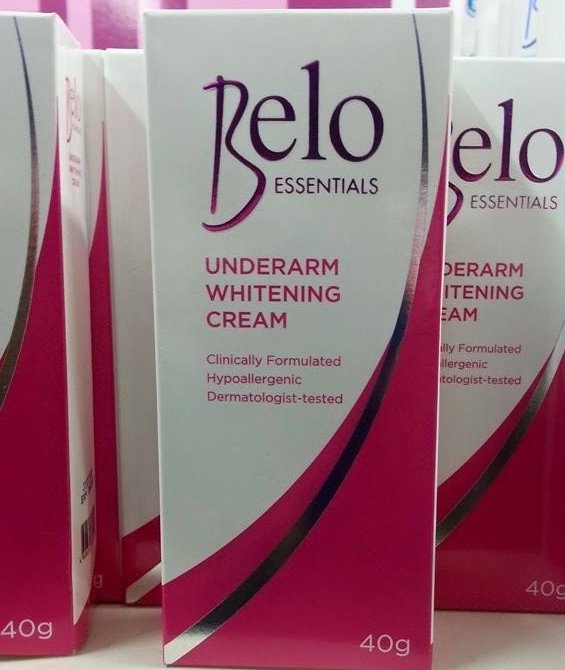Belo essentials underarm whitening cream, inner thighs, elbows, knee ...