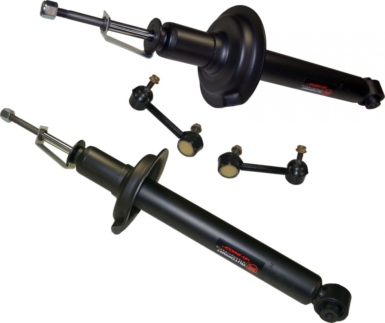 New Suspension Twin Tube replacement Strut Assembly Rear Pair Fits ...