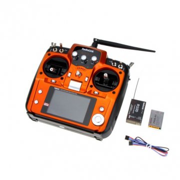 Radiolink AT10 2.4G 10CH Transmitter With R10D Receiver Orange Mode 2