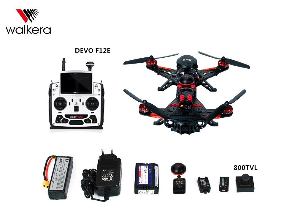 FPV Walkera Runner 250 Advance 5.8G 100mw DEVO F12E Drone Racing ...
