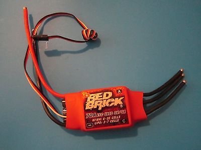Red Brick 70A ESC Brushless ESC BEC:5V5A UBEC70A