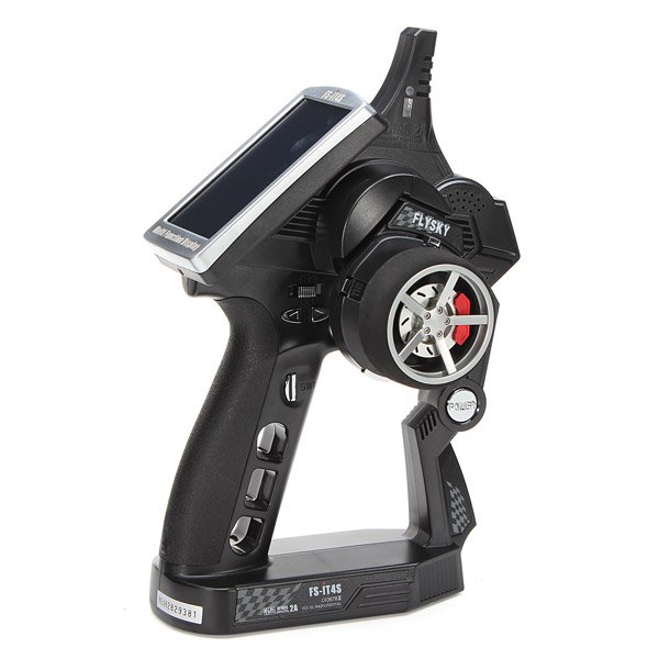 Flysky FS-iT4S 2.4GHz RC System Boat And Car Transmitter With Sensor Set