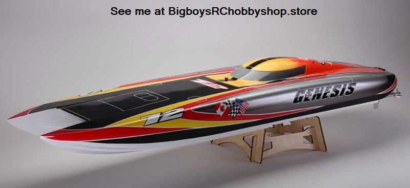 TFL 56'' 1420mm Genesis 1132 RC Boat With Twin 5684 Motor 300A ESC-Sold ...