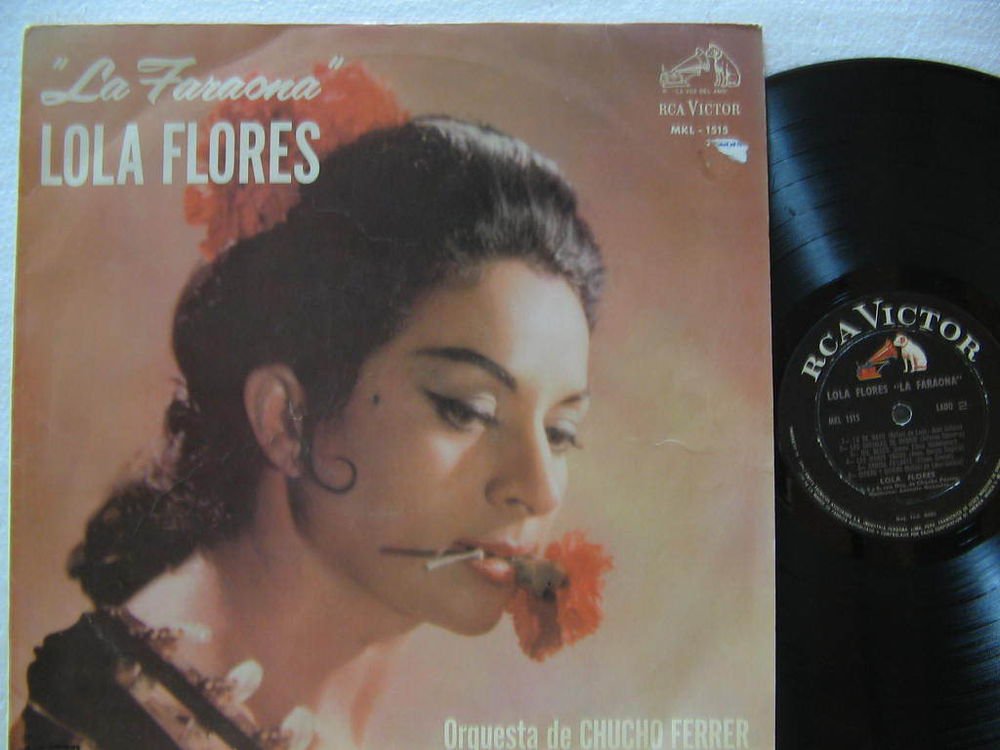 LOLA FLORES latin america LP LA FARAONA RCA-VICTOR