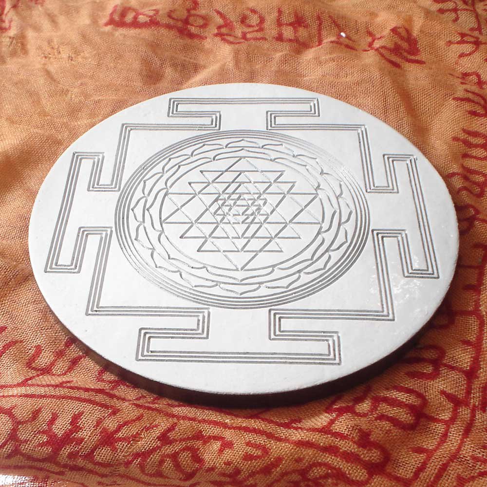 Tripura Sundari Yantra Sri Chakra Orgonite Shungite water charger