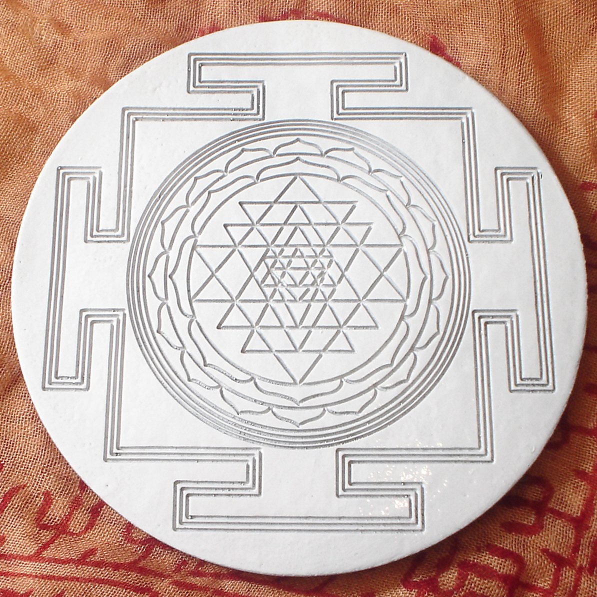 Tripura Sundari Yantra Sri Chakra Orgonite Shungite water charger
