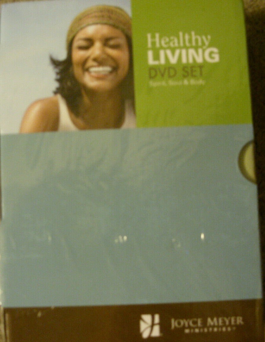 Healthy Living DVD SET by Joyce Meyer physical spiritual emotional ...