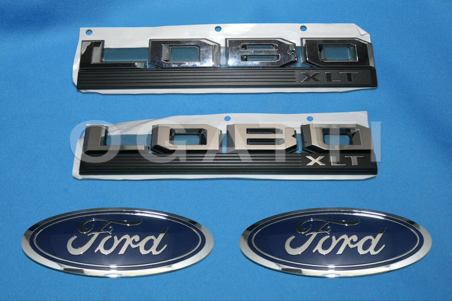 Brand New Ford OEM F-150 Lobo XLT 2014-2015 4 Piece Emblem Set