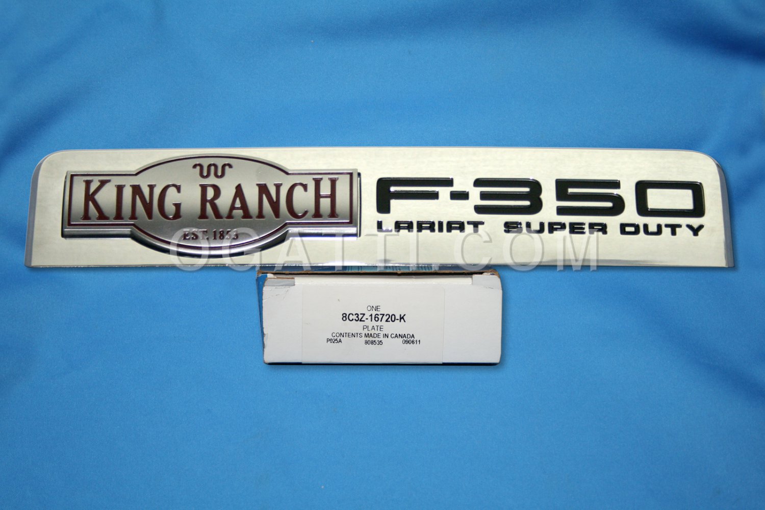 Brand New Ford OEM F-350 King Ranch Lariat Super Duty 2008-2010 Emblem ...