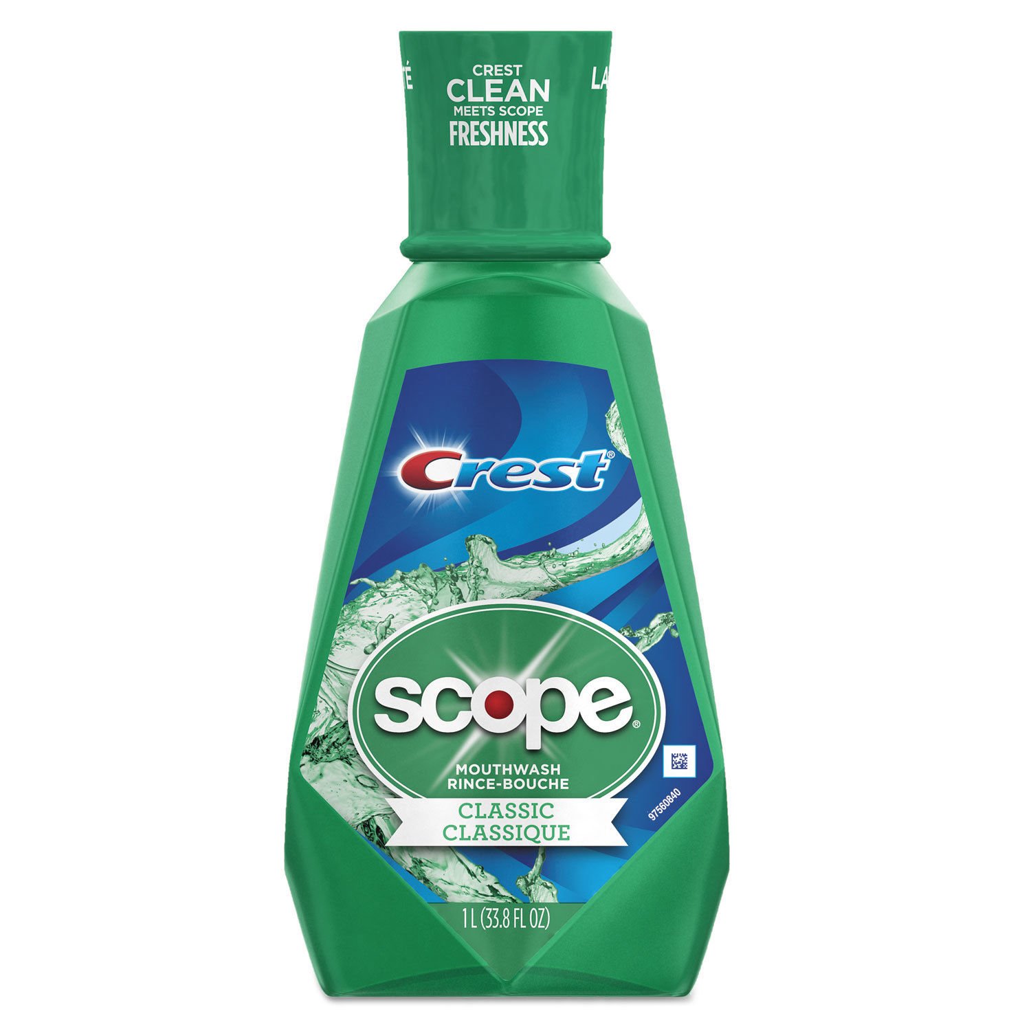 Crest + Scope Rinse, Classic Mint, 36 Ml Bottle, 180/carton