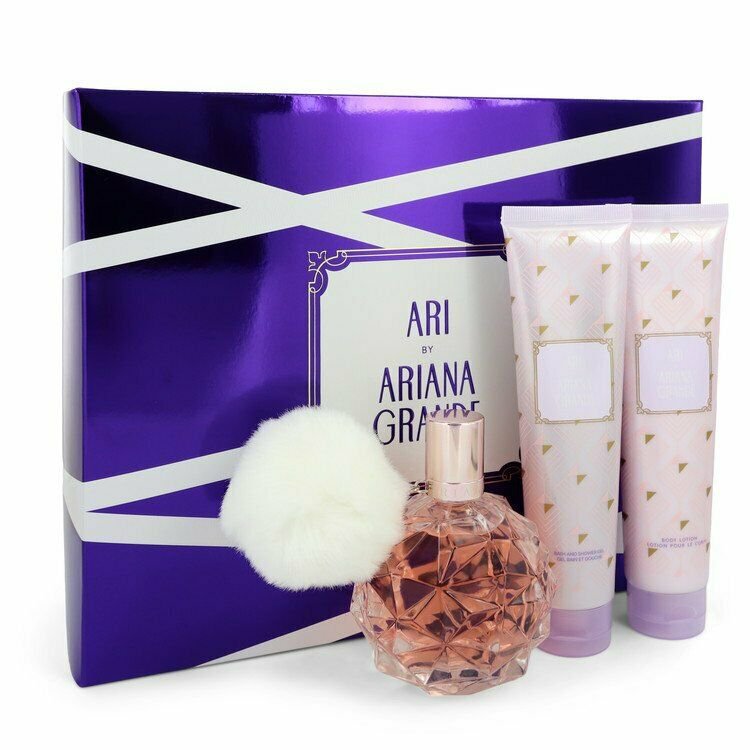 Ari by Ariana Grande Gift Set -- 3.4 oz Eau De Parfum Spray + 3.4 oz ...