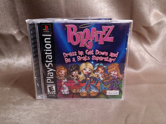 PlayStation 1 PS1 BRATZ Dress up, Get Down & Be A Bratz Superstar! - CD ...