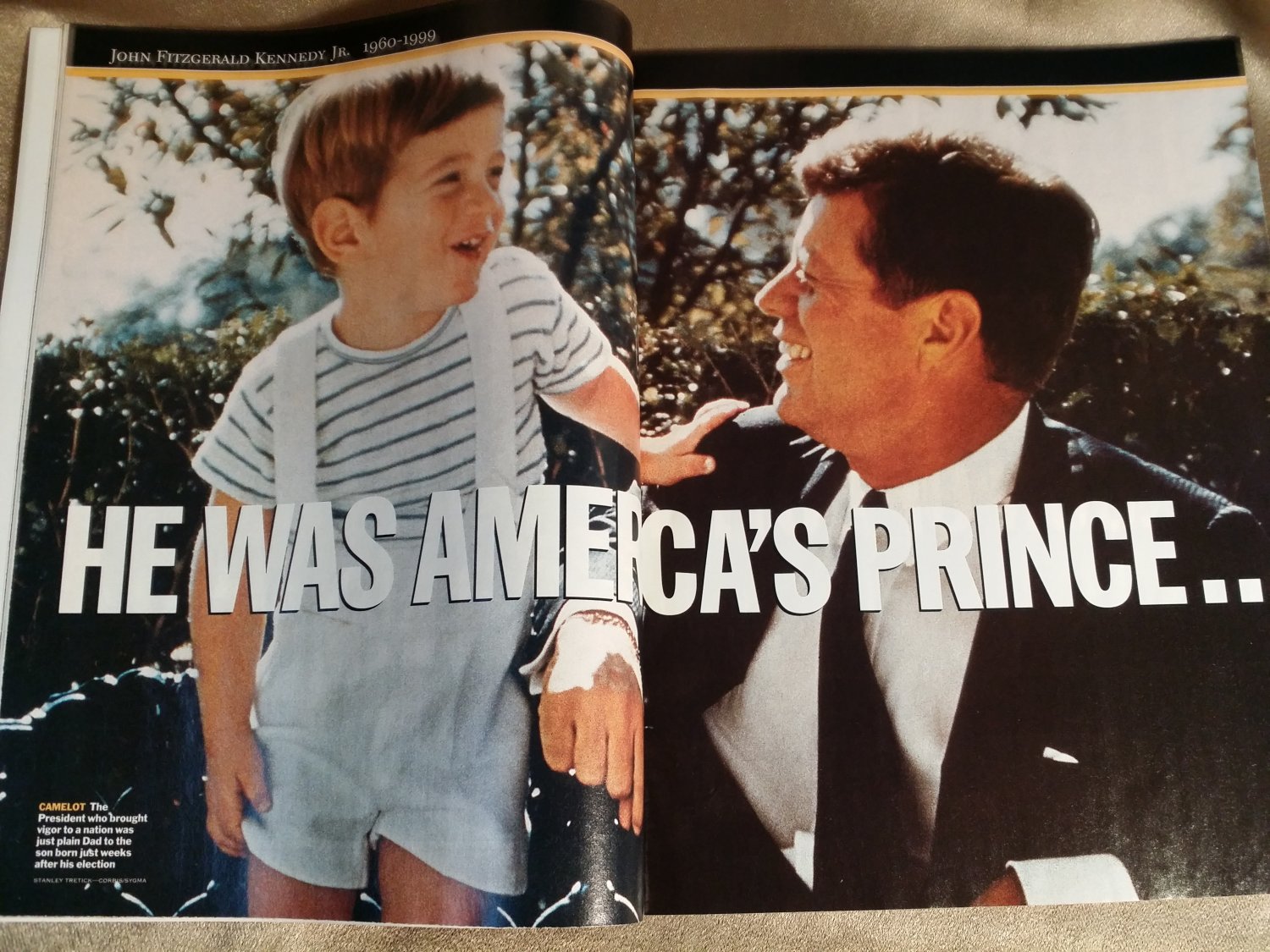John Fitzgerald Kennedy Jr. Time July 26 1999 Commemorative Issue ...