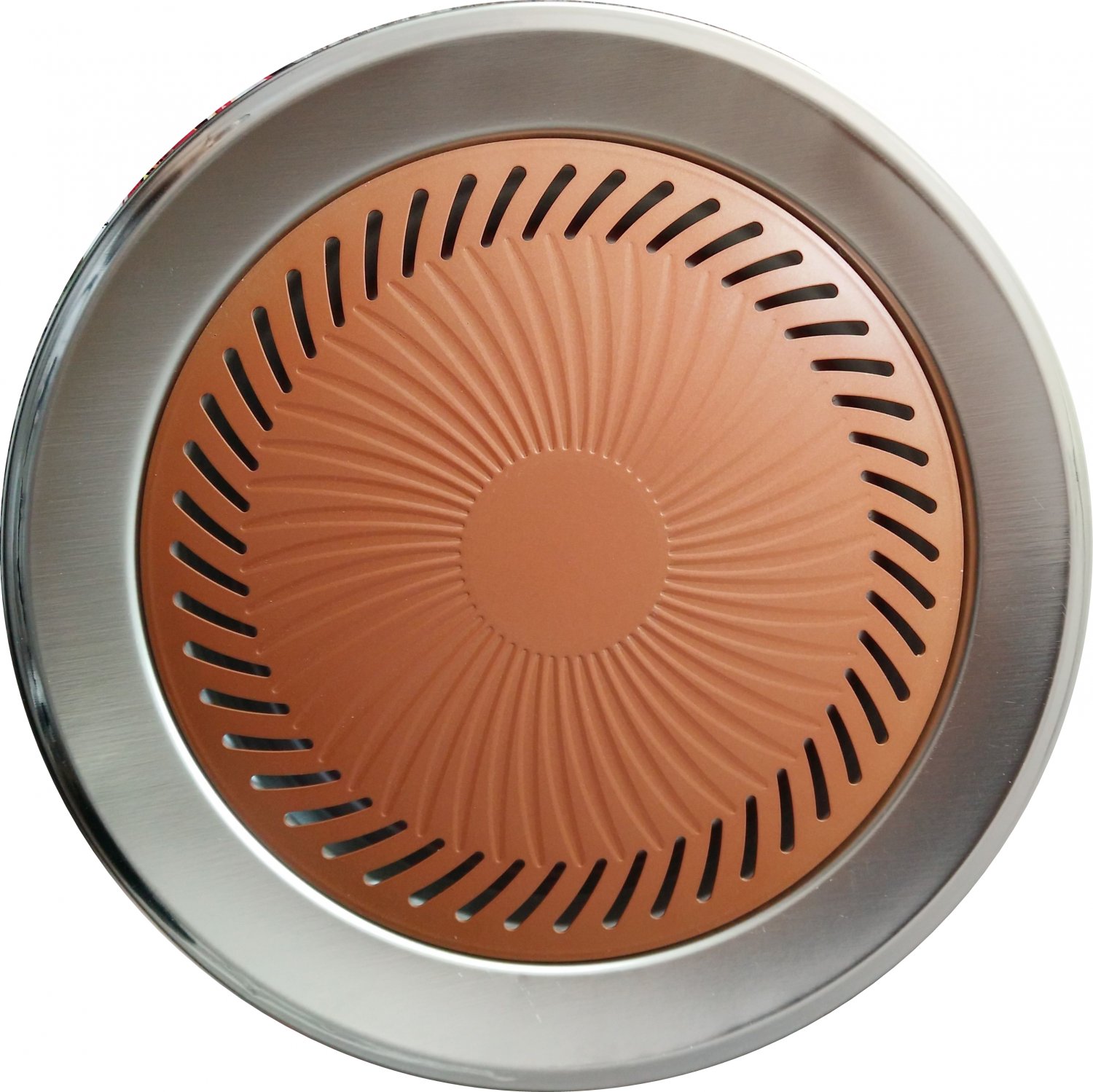 Non Stick Barbecue Stove Top Smokeless Grill BBQ Stainless Steel Double ...