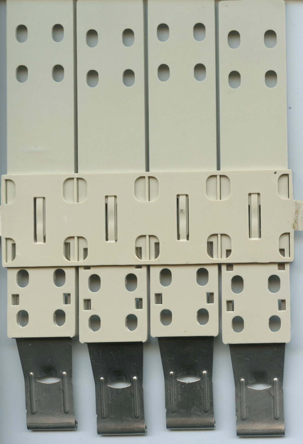 Four (4) Antec Case Drive Rails 5.25" Beige