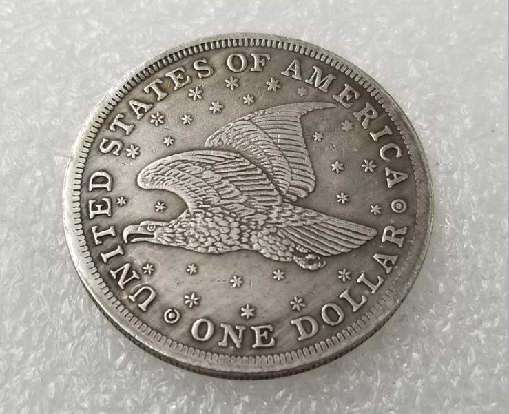 1 Pcs US 1836 Gobrecht Seated Liberty One Dollar Copy Coin