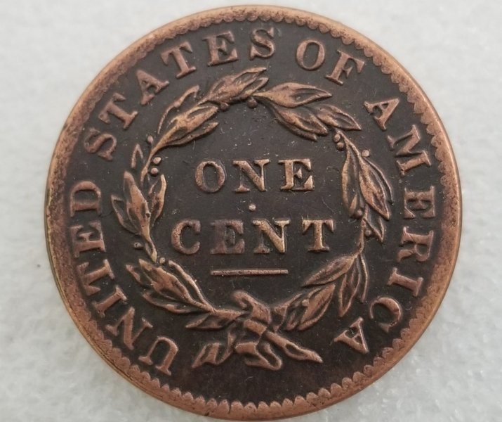 US Coin 1815 Coronet Head One Cent Copper Copy Coin