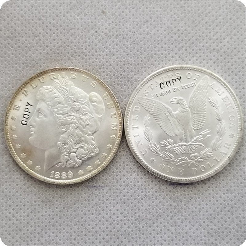 USA 1889-CC UNC Morgan Dollar Copy Coin