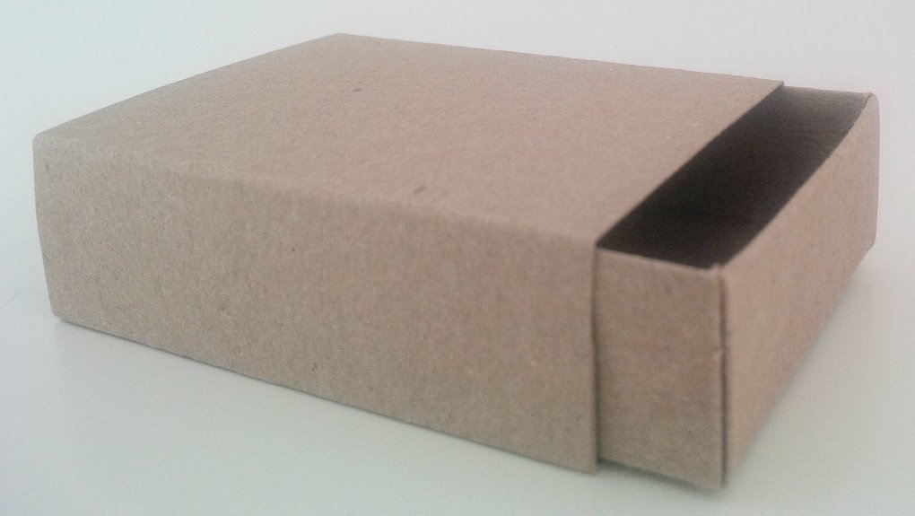 10 Medium Kraft Matchboxes 2 5 8 X 2 X 3 4 Fully Assembled Ready To