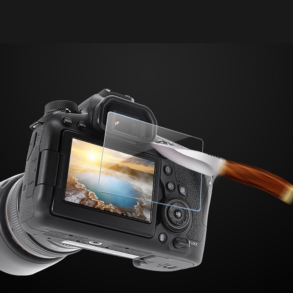 3-Pack Tempered Glass LCD Screen Protector for Canon EOS 650D 700D 750D ...