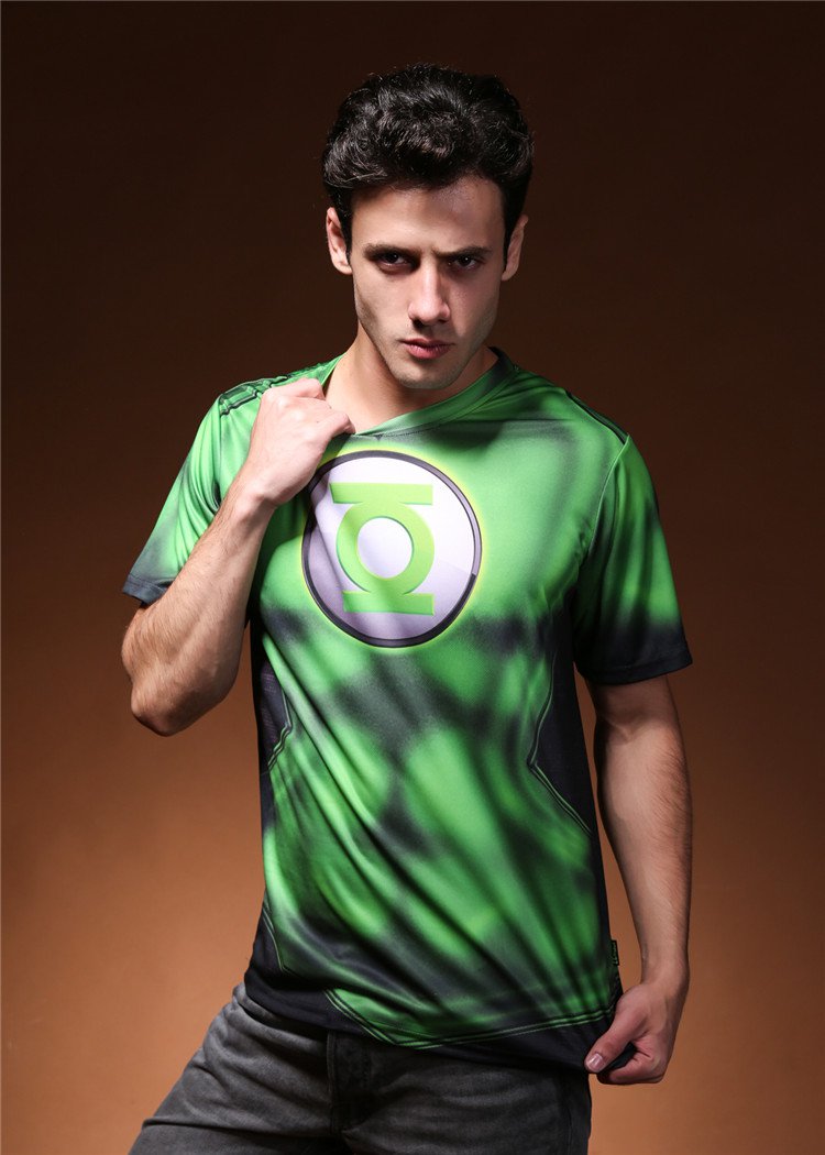 Green Lantern Hal Jordan Logo Long T-Shirts Cool T-Shirts cool tshirt ...