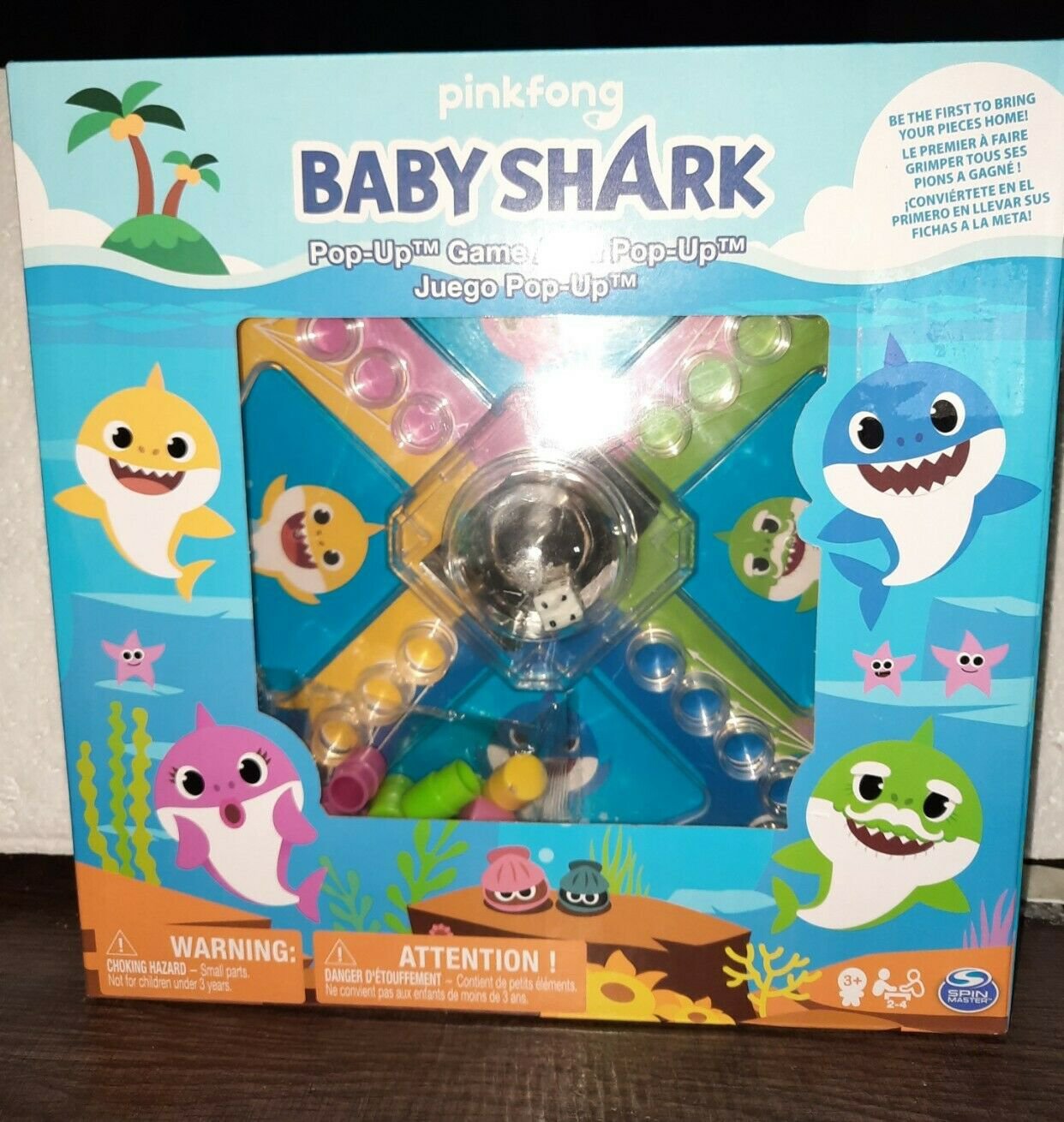 Baby Shark Pink Fong Pop-up Game