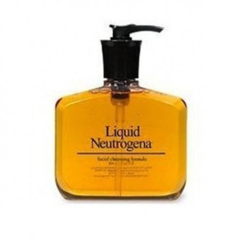 Neutrogena Fragrance Free Liquid Facial Soap Cleansing Formula, 8 Oz