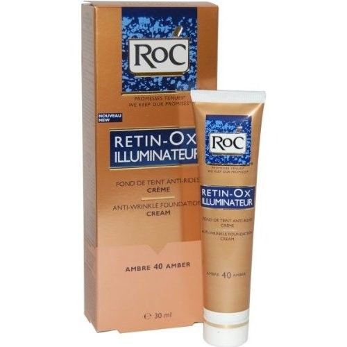 ROC RETIN-OX ANTI-WRINKLE FOUNDATION CREAM 40 AMBER