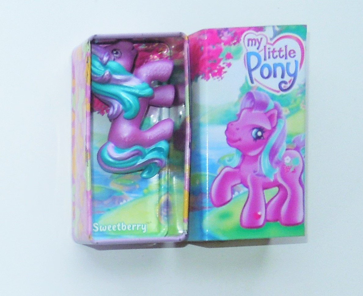 2003 Hasbro G3 My Little Pony MLP Tiny Tins Sweetberry