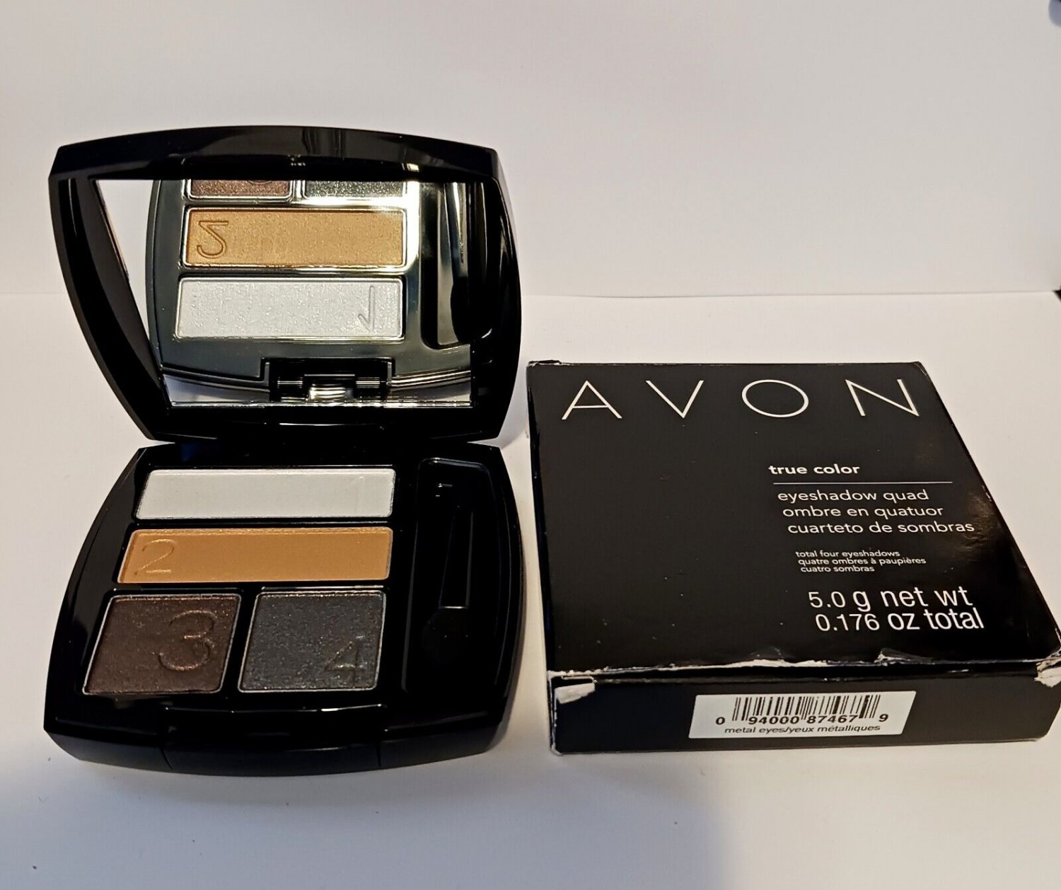 Avon True Color Metal Eyes Eyeshadow Quad