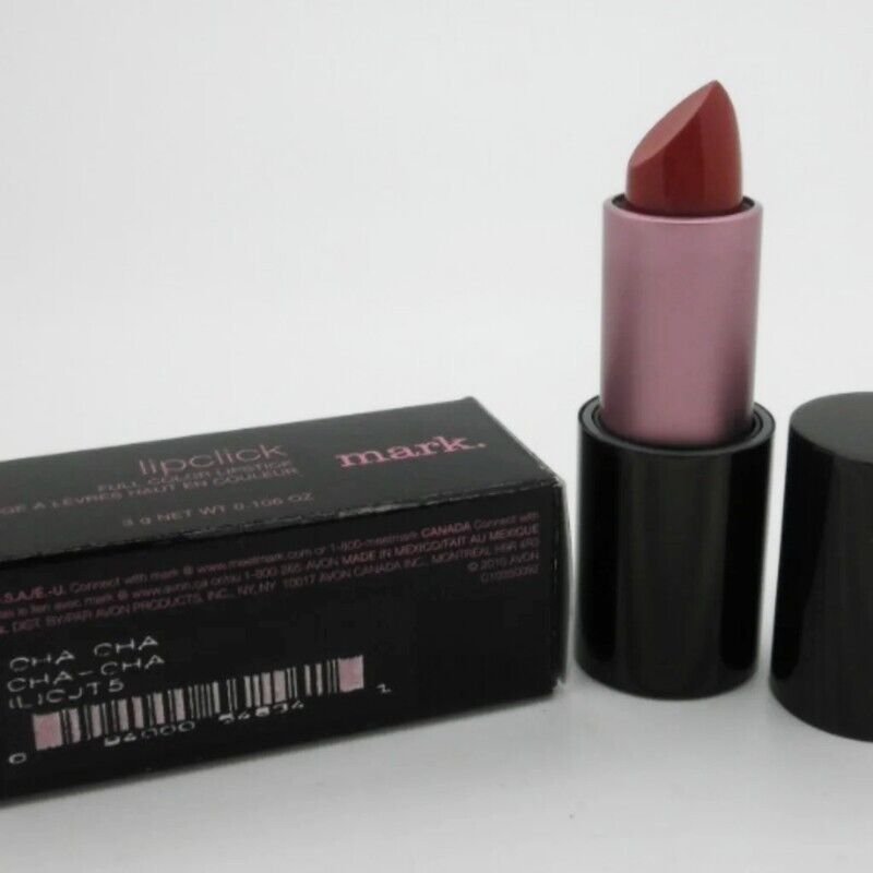 Avon Mark Lipclick Full Color Red Lipstick Cha Cha