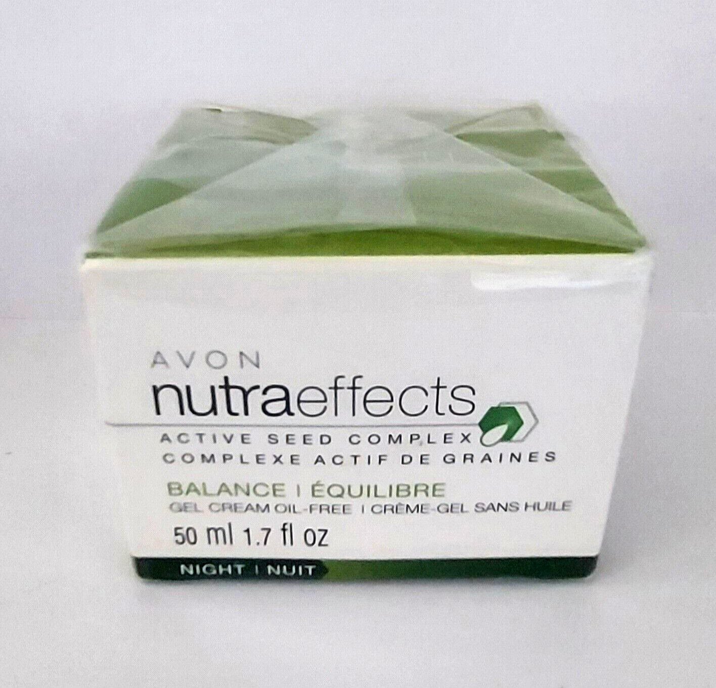Avon Nutraeffects Active Seed Complex Balance Gel Cream Oil Free