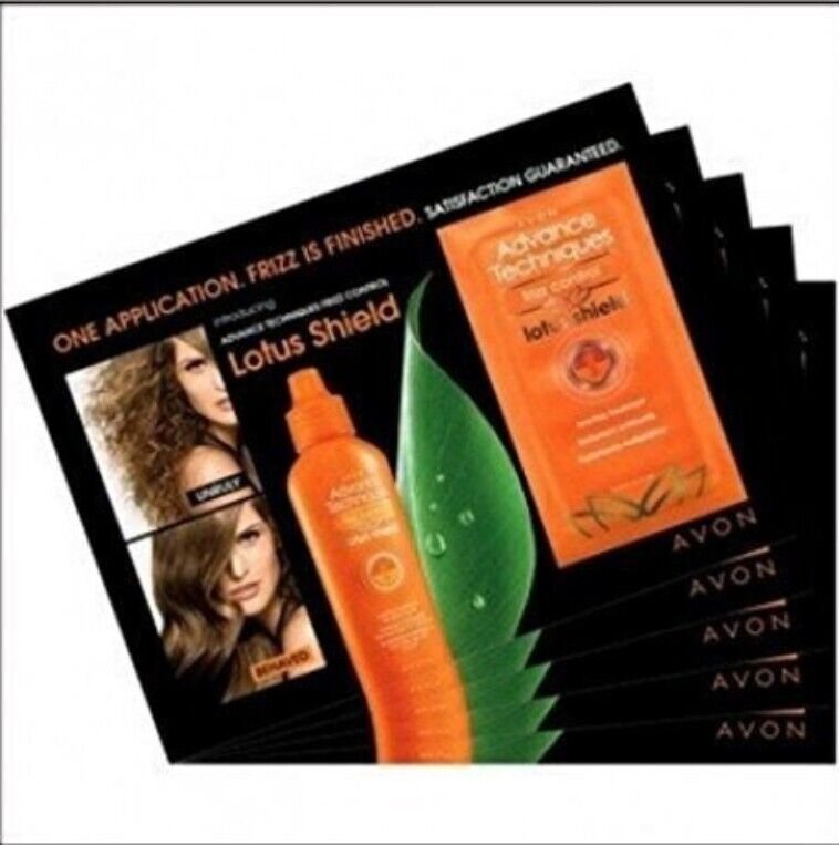 Avon Advanced Techniques Frizz Control LOTUS SHIELD Hair Treatment ...