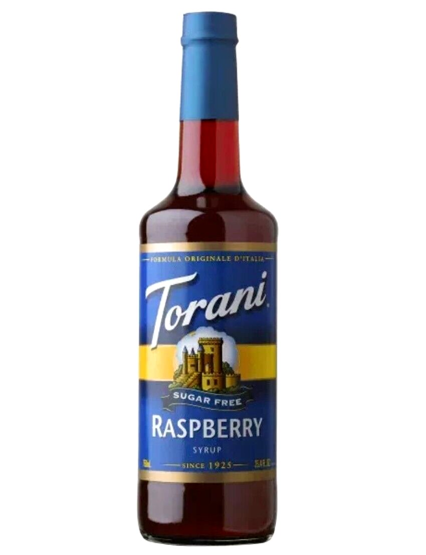 Torani Raspberry Sugar Free Syrups & Drink Mixes, 750 mL, 25.4 Fl oz ...
