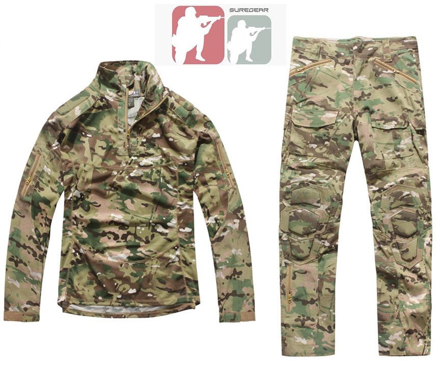 MULTICAM Tactical Combat Shirt Pants Gen2 Uniform GENII Suit US Army ...
