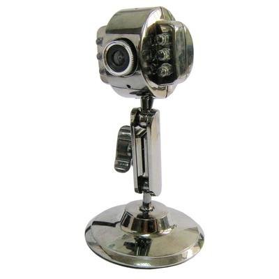 5000K Pixels Driverless PC Camera with 6 LED Night Light