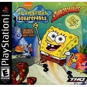 SpongeBob SquarePants SuperSponge PS1 Complete