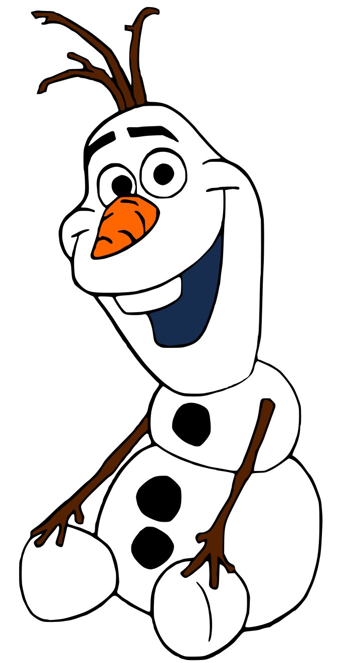 Olaf Free SVG File