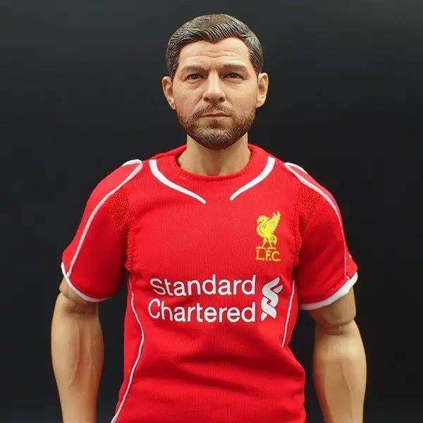 New 12'' Liverpool FC Steven Gerrard Soccer Action Figure Toy Premier ...