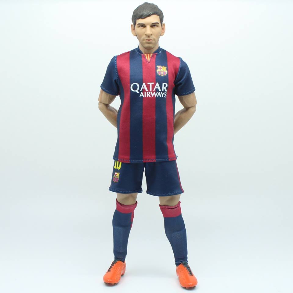New 12'' Barcelona Lionel Messi Soccer Action Figure Toy Spanish ...