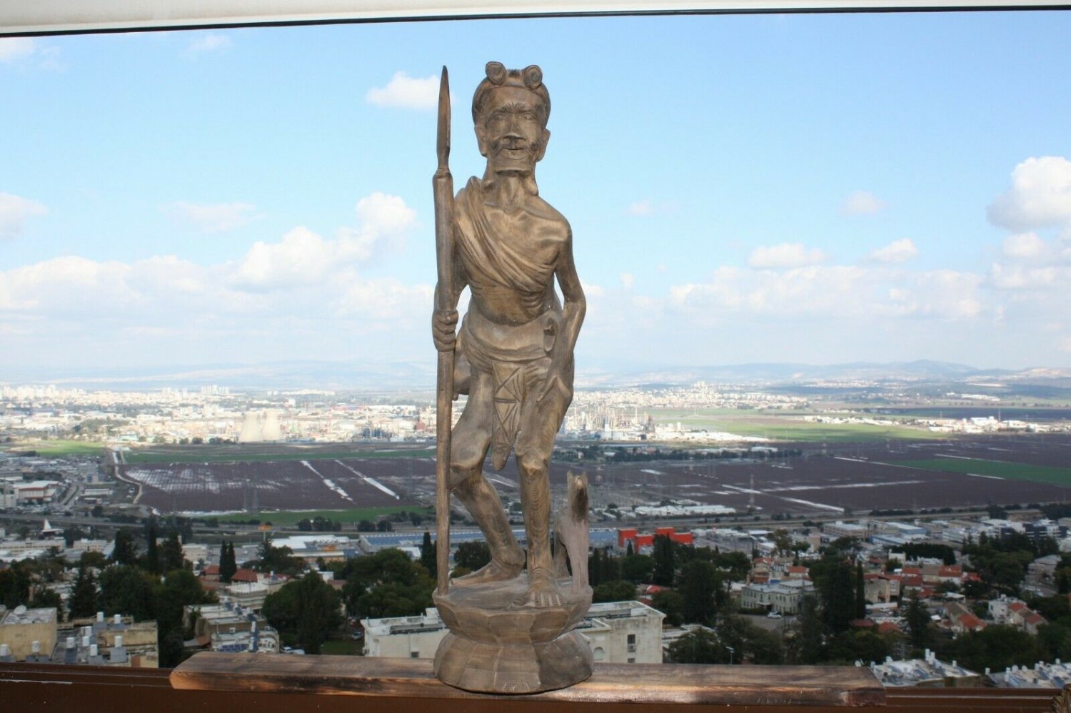 XXL 25" Antique Philippine Culture Igorot Tribe Wood Carved Warrior ...