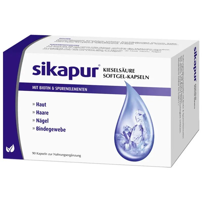 Sikapur Silicic Acid Softgel Capsules 90 pcs