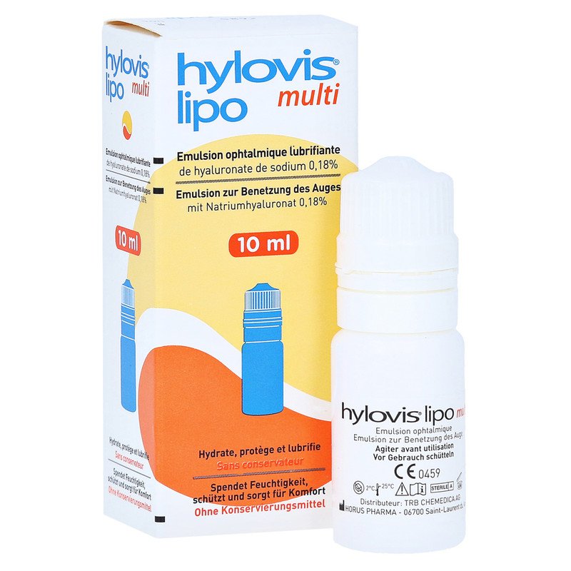 Hylovis Lipo Multi Eye Drops 10ml