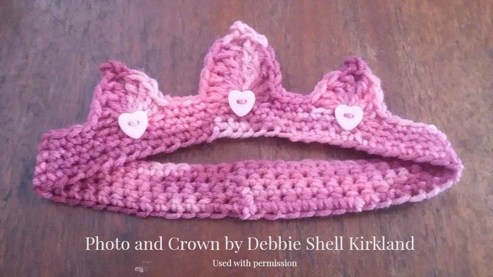 Princess Crown Crochet Pattern