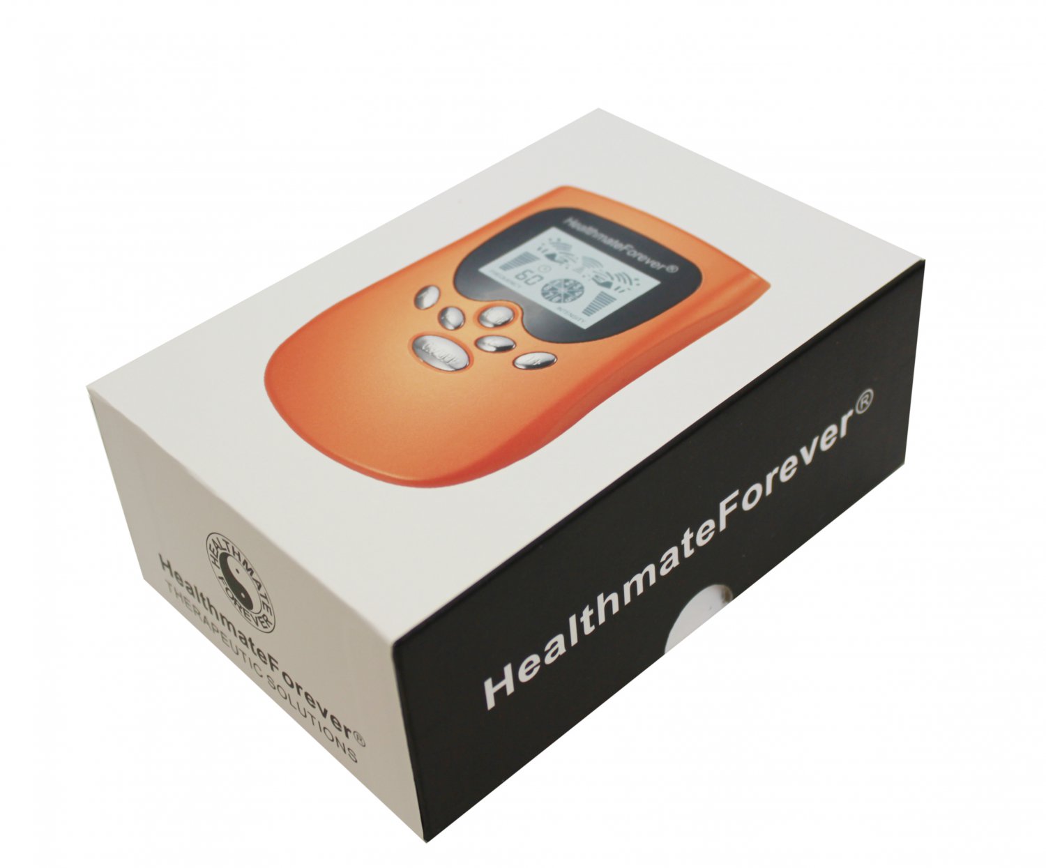 PM8 HealthmateForever TENS Unit Electrical Muscle Stimulator Orange