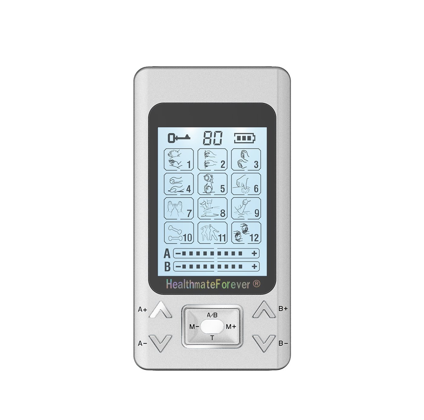 PRO12AB2 HealthmateForever TENS Unit Electrical Muscle Stimulator ...