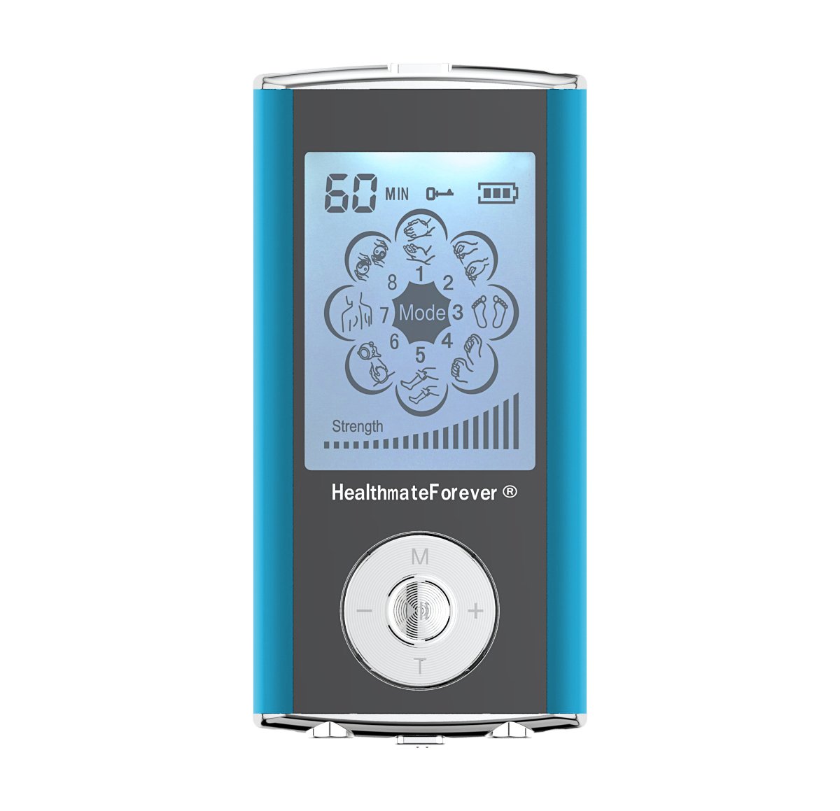 HM8ML HealthmateForever TENS Unit Electrical Muscle Stimulator Blue + 5 ...