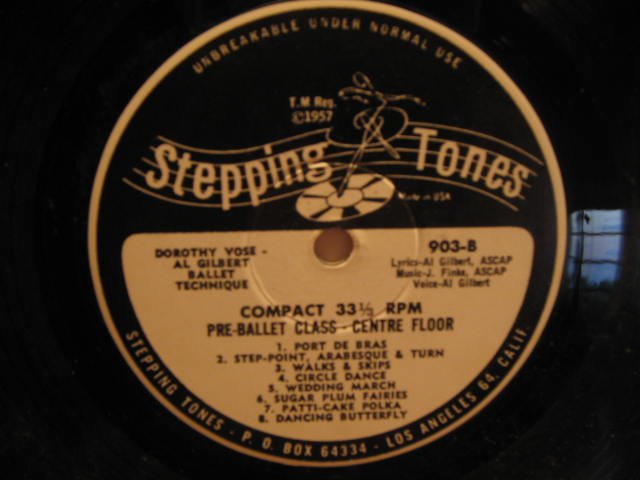 AL GILBERT * PRE-BALLET CLASS