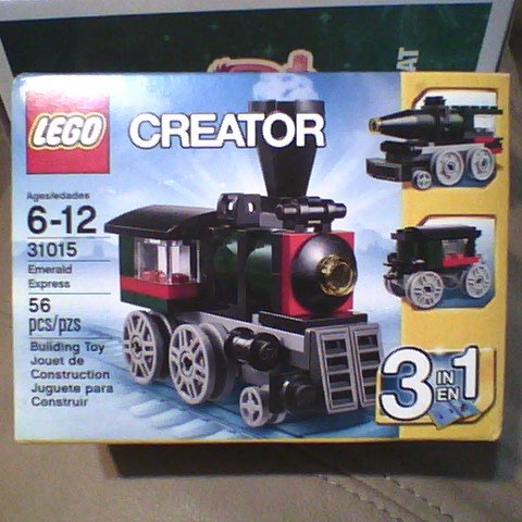 LEGO 31015 3 in 1 CREATOR EMERALD EXPRESS TRAIN RETIRED 56 piece SeT